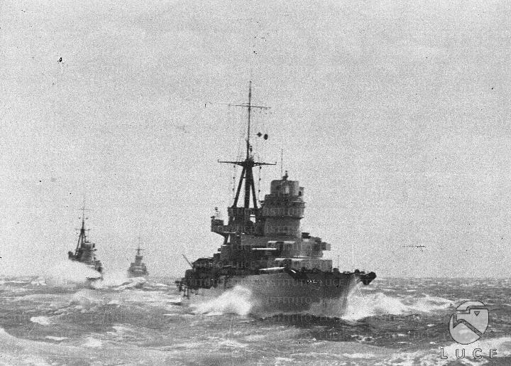 La squadra navale italiana ritorna dalla battaglia - Archivio storico ...